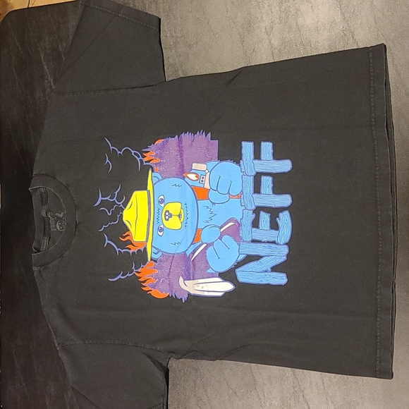 Neff | Shirts | Vintage Neff Smoky The Bear Graphic Tshirt In Black L ...